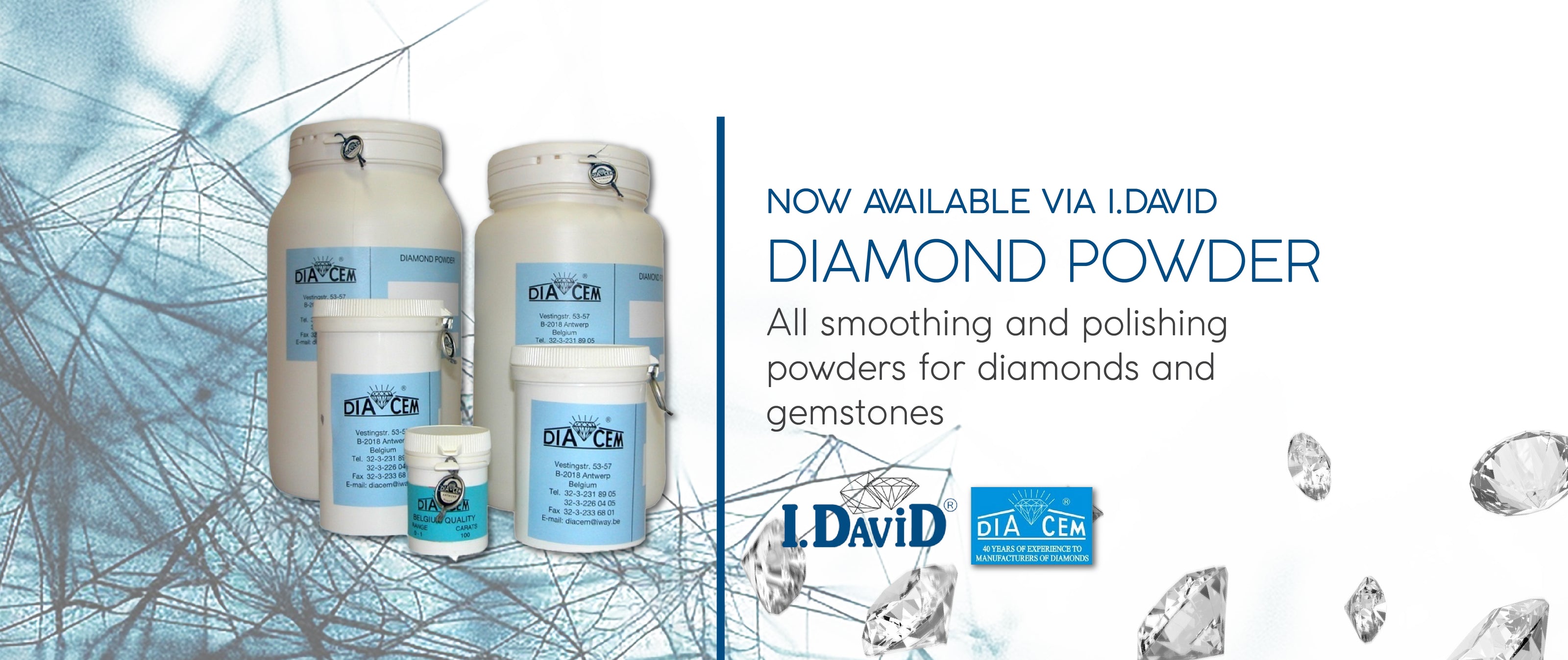 I.DAVID | Diamond Tools - Machinery & Equipment for Diamond Industry