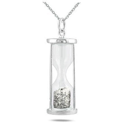 *NEW¨*Pendant Hourglass with Diamonds – I.DAVID